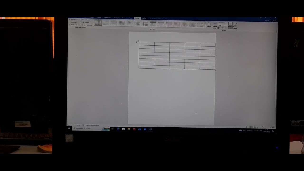 *CARA MEMBUAT TABEL#informatika_7D_K2_semester_2* - YouTube
