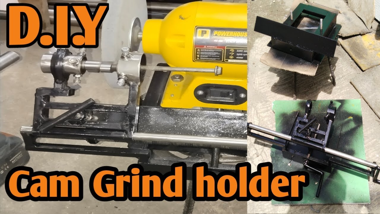 DIY Cam Grind holder finish na. - YouTube