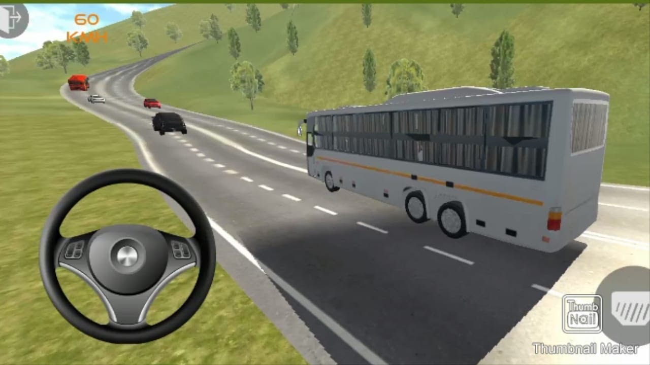 Indian Bus Simulator Game Video // KSRTC BUS TRANSPORT SIMULATOR GAME ...