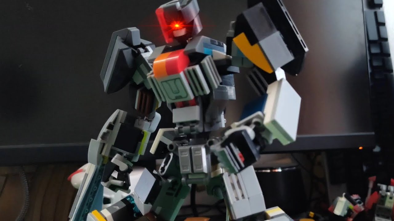 Lego Mech Stop Motion Tests - YouTube