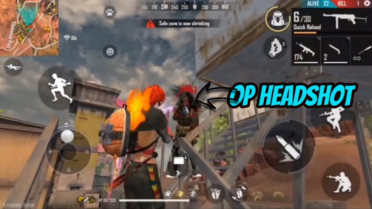 Free Fire OP Headshot Highlights||Free Fire Headshot Montage||Free Fire ...