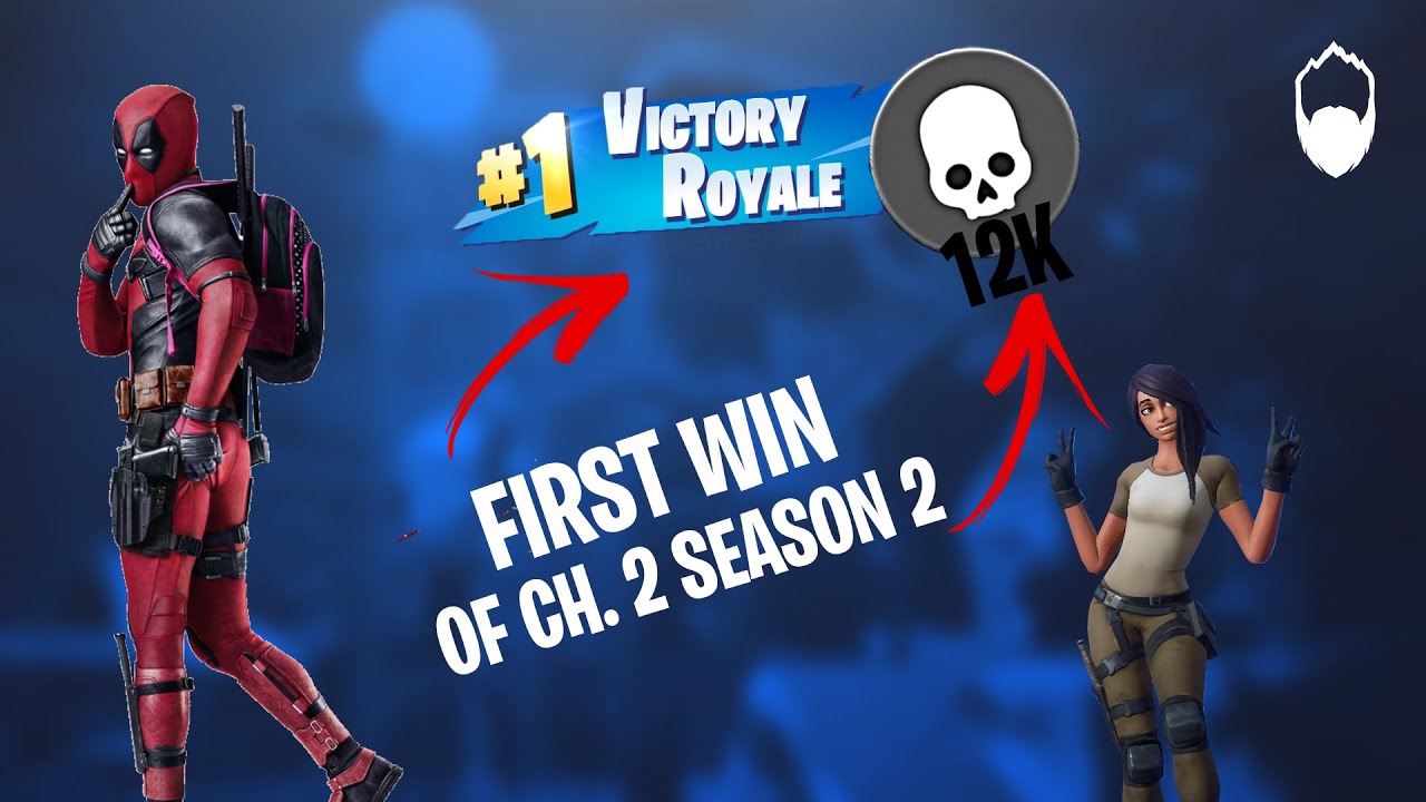 DEADPOOL IN FORTNITE?!? First Fortnite Chapter 2 Season 2 WIN!!! - YouTube