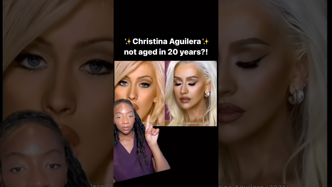How has Christina Aguilera not aged in 20 years?! #skinrejuvenation ...
