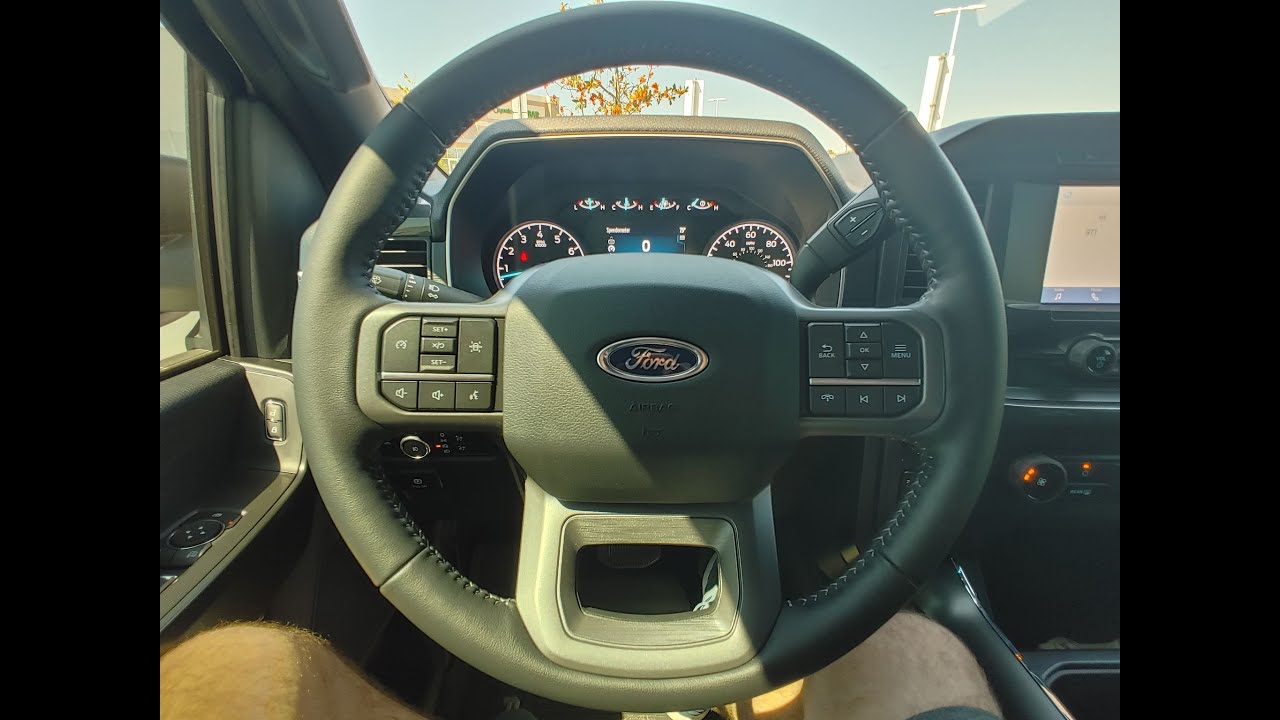 2021 2022 Ford F-150 Steering Wheel Removal Replacement - Upgrade XL ...