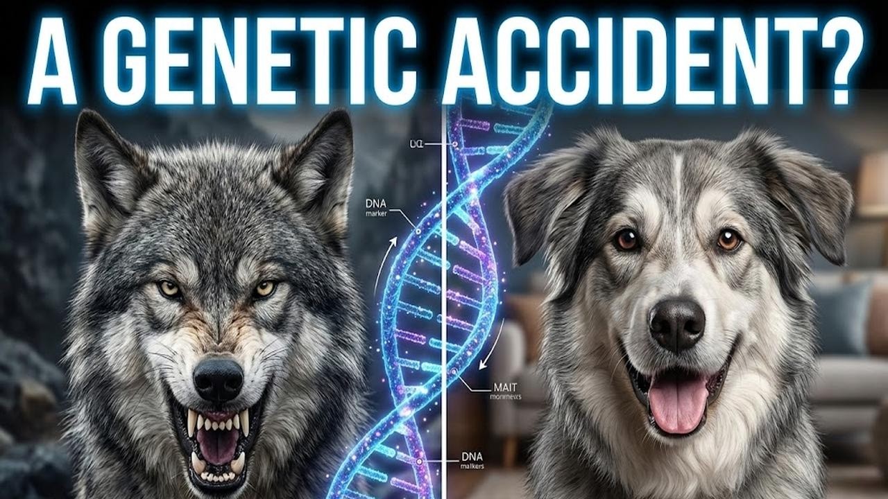 The "Friendly Mutation": How Wolves Became Dogs - YouTube