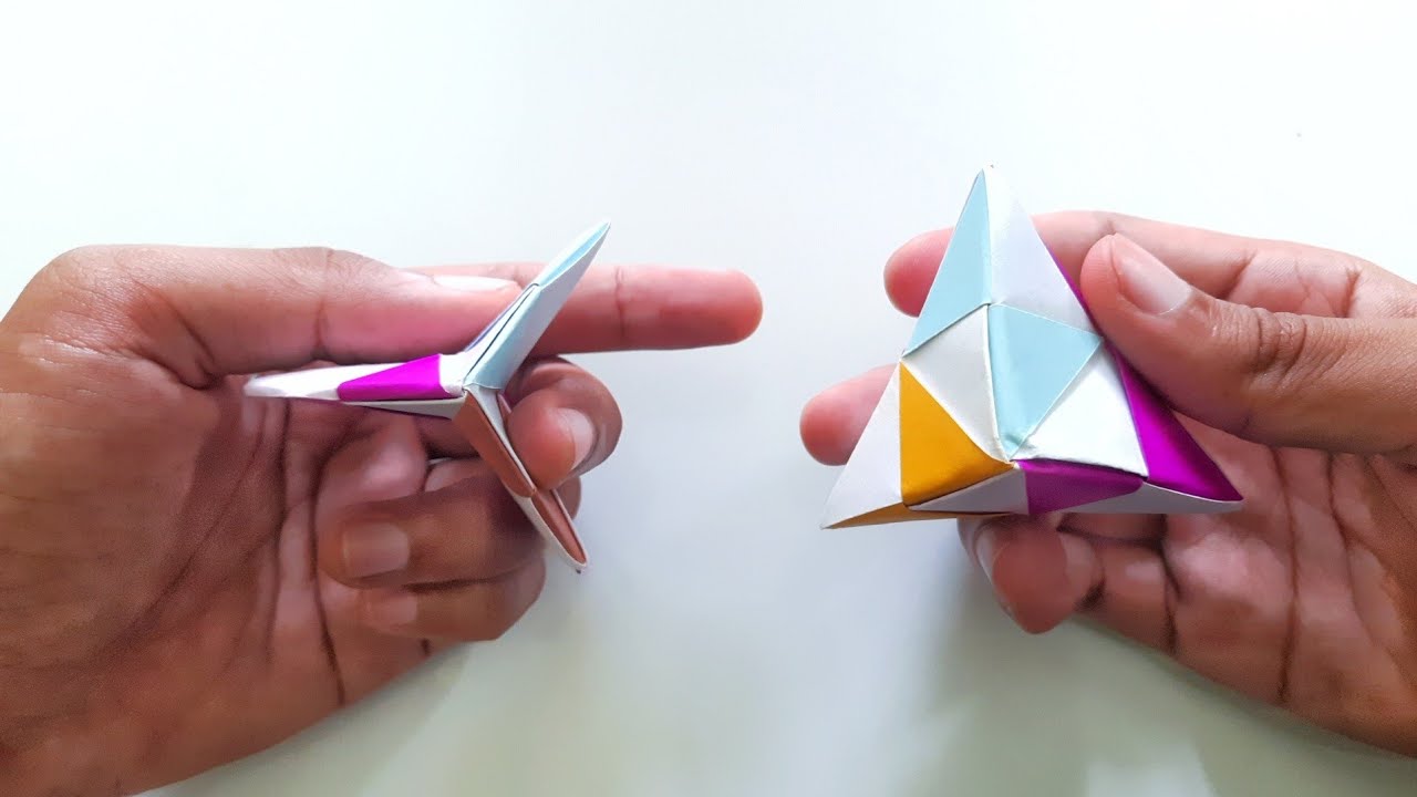 HOW TO MAKE ORIGAMI POP IT | ORIGAMI EASY FIDGET TOYS - YouTube