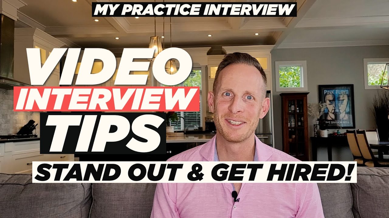 Virtual Interview Tips for ZOOM | Stand Out & Get Hired! 🔥 - YouTube