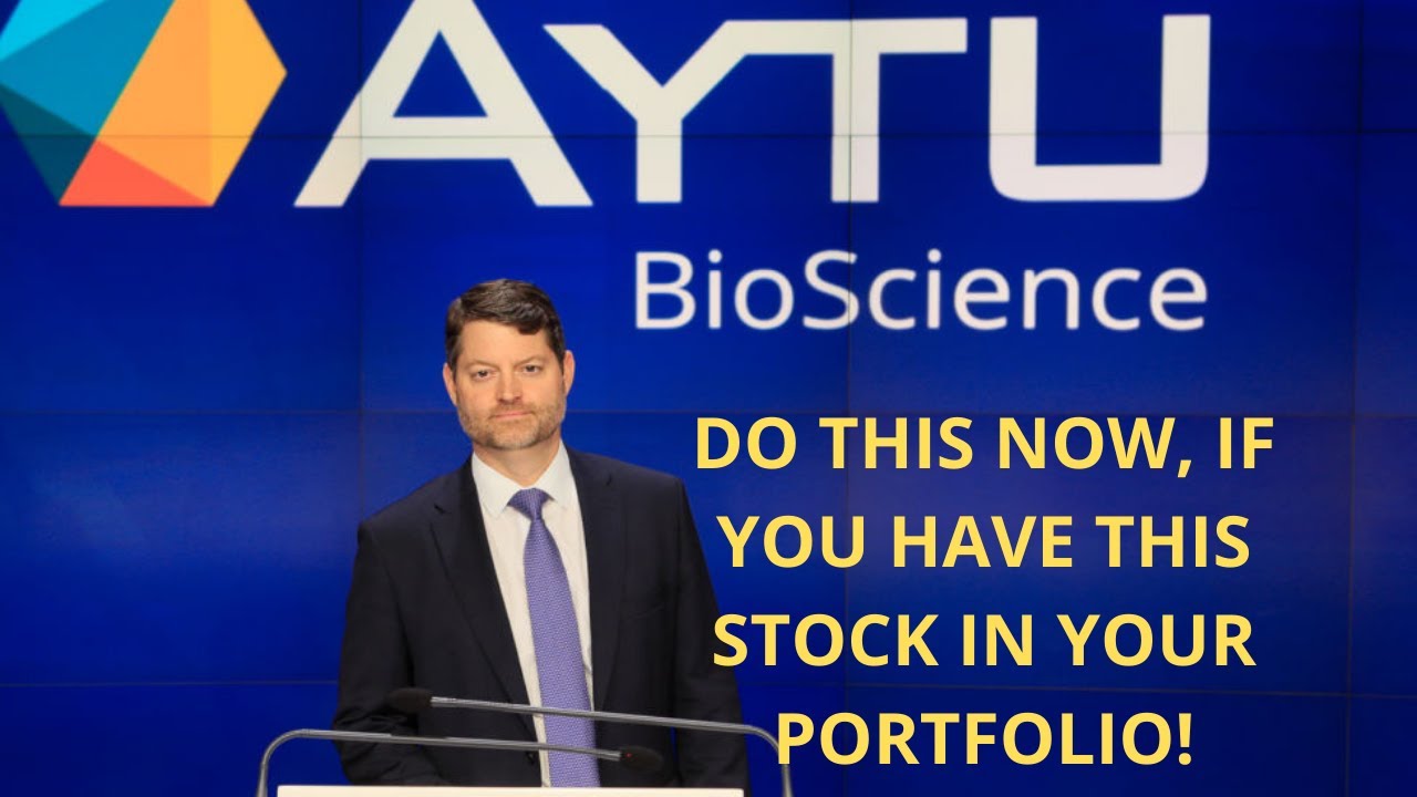 Aytu Bioscience Shareholders-Urgent Message. - YouTube