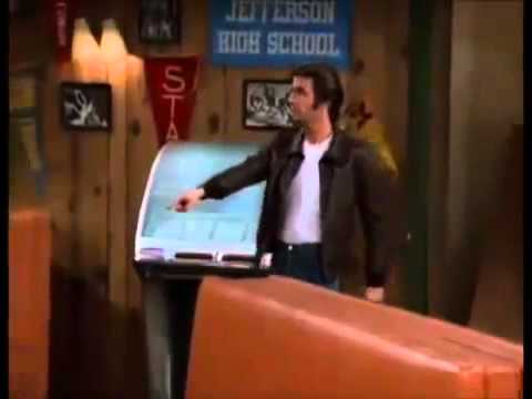 Hey Fonz, what's playin'? - YouTube