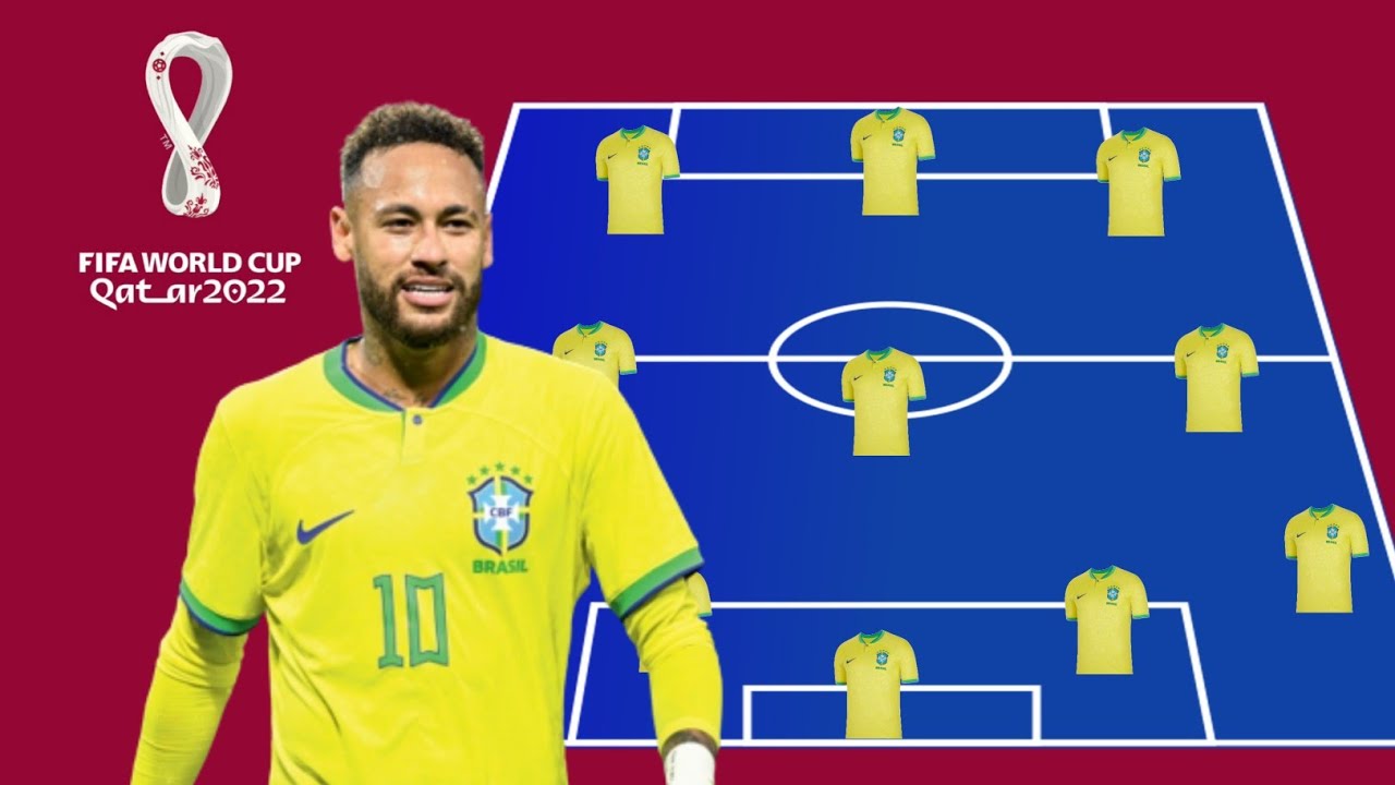 This is the likely starting lineup of Brazil for the first match of the ...
