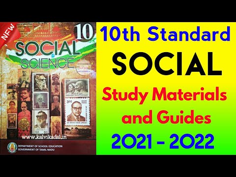 10th Social science Study Materials Collection | 10th Social Study ...