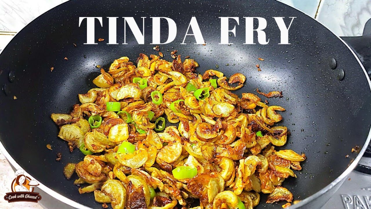 Tinda Fry | Quick and Easy Recipe By Cook with Ghazal - YouTube
