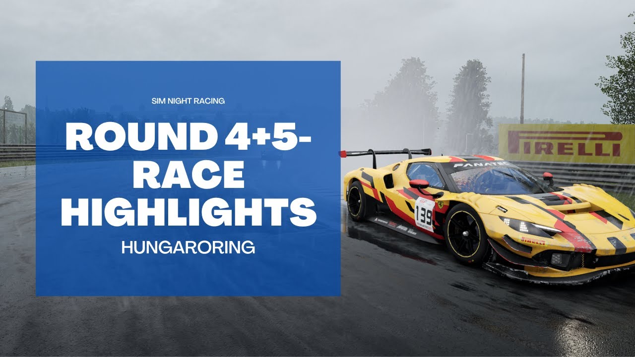 Sim Night Racing - S1 - Race 4 + 5 - Highlights - Assetto Corsa ...
