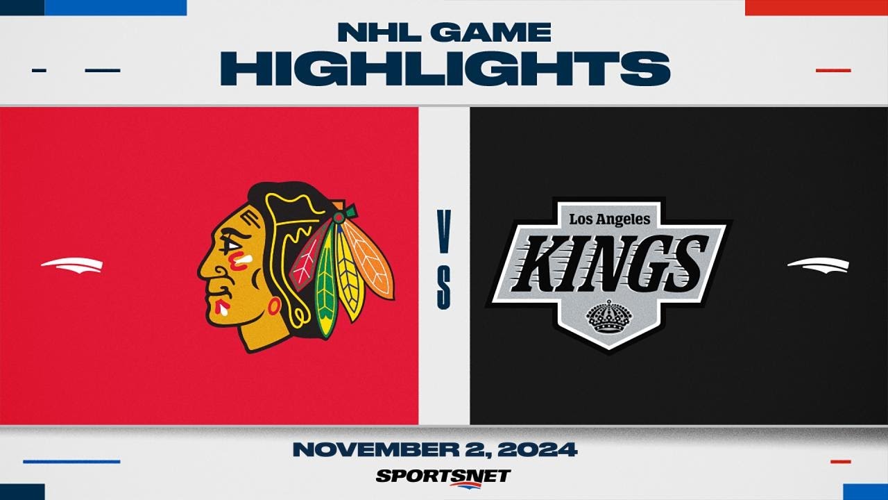 NHL Highlights | Blackhawks vs. Kings - November 2, 2024 - YouTube