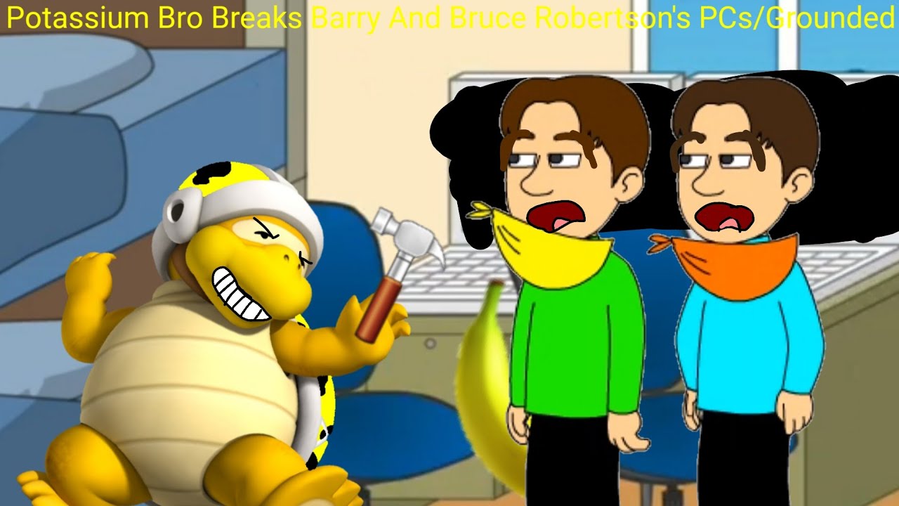 Potassium Bro Breaks Barry And Bruce Robertson's PCs/Grounded - YouTube