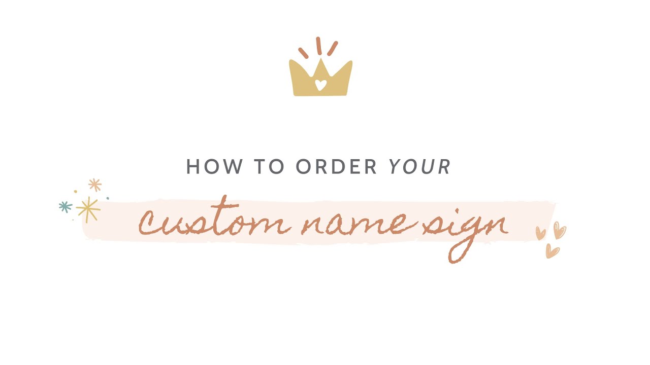 Adoren Studio - How to instantly preview and order your custom name ...