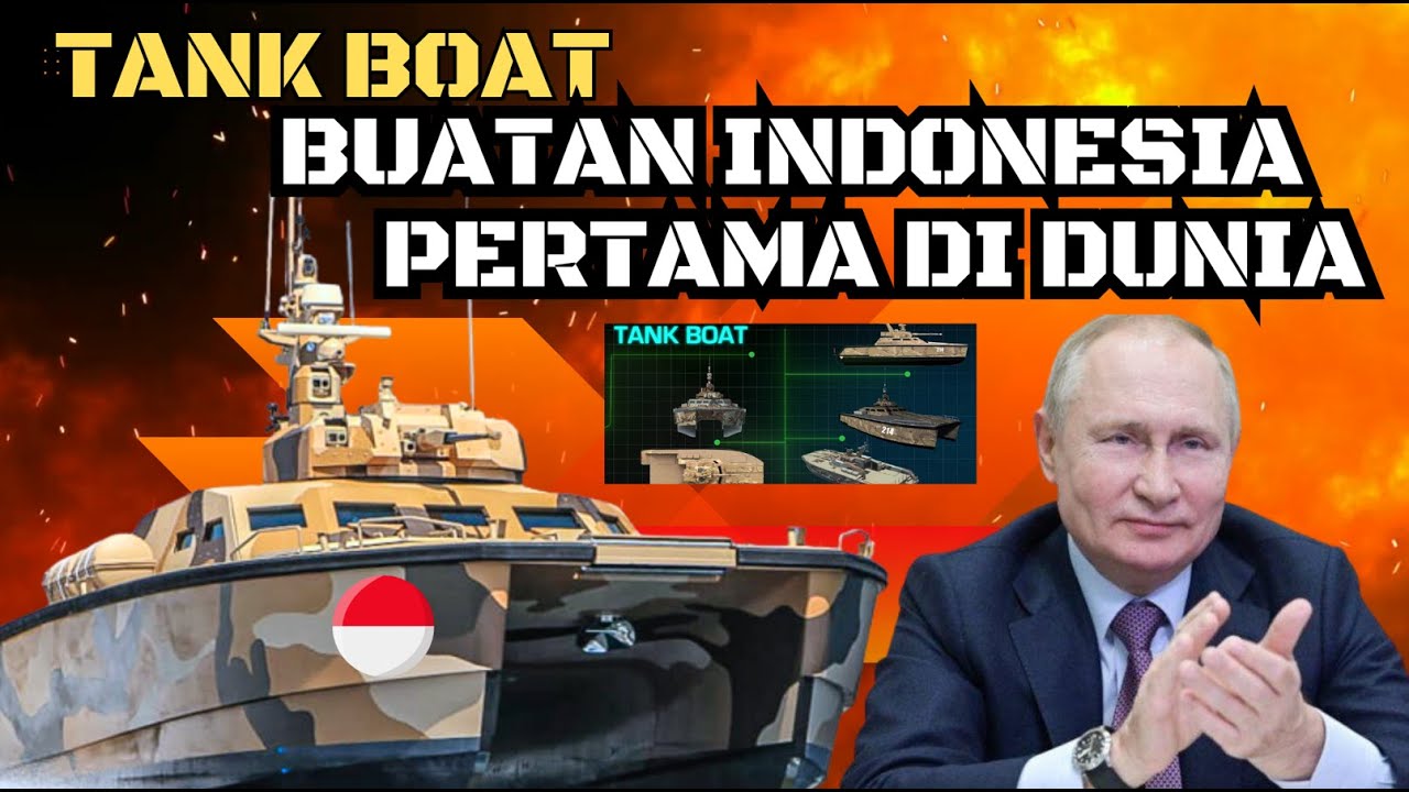TANK BOAT PERTAMA DI DUNIA, ANTASENA - BUATAN INDONESIA - YouTube