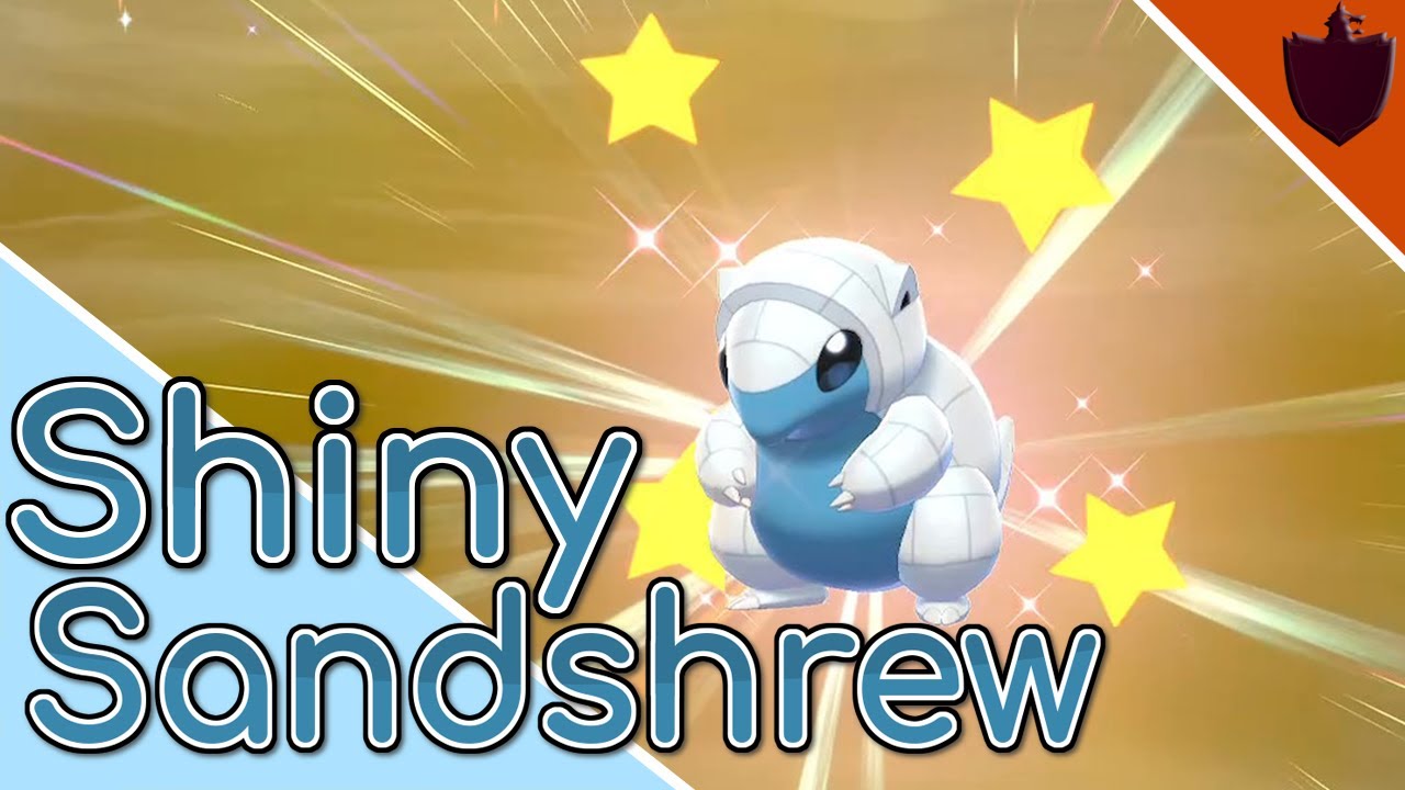 LIVE! Shiny Alolan Sandshrew in Pokémon Sword and Shield after 371 Eggs ...