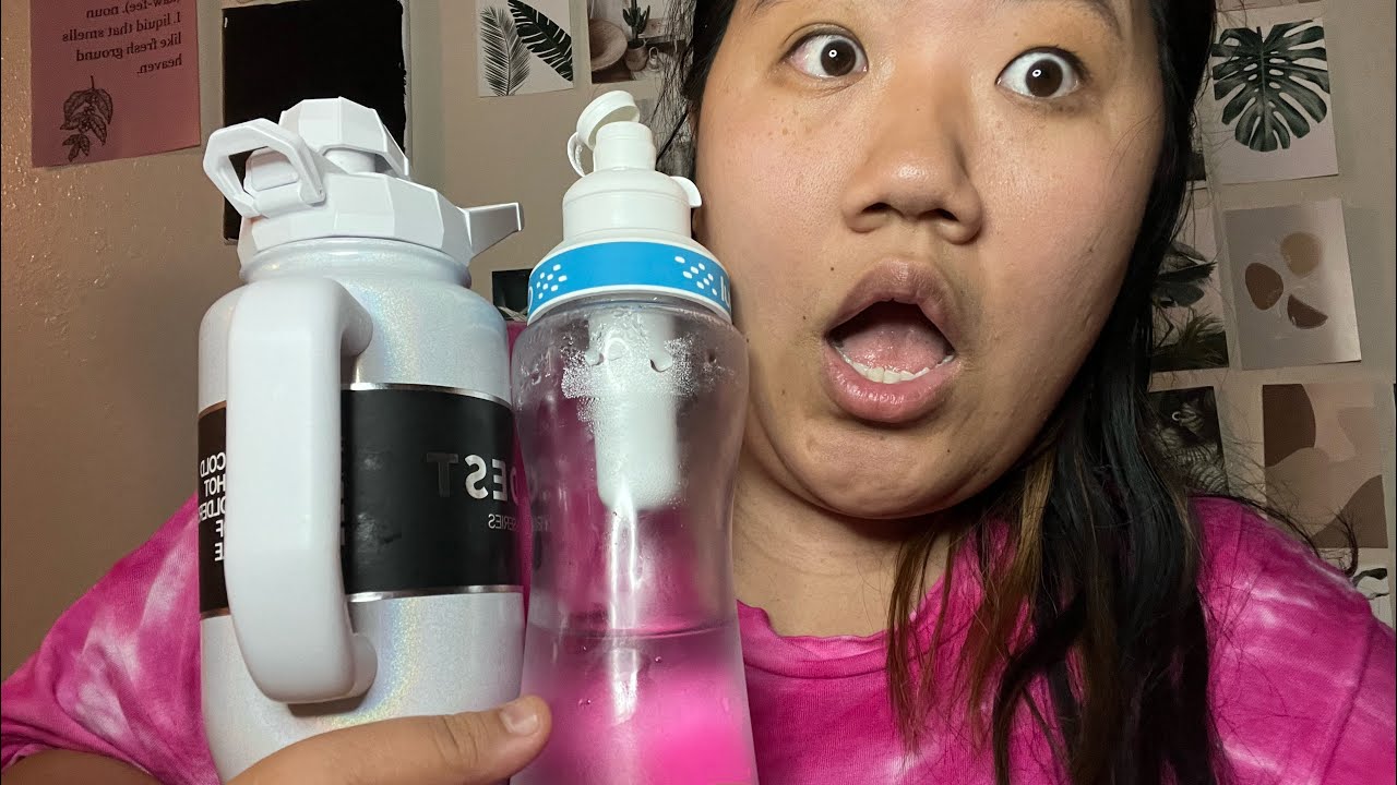 Viral Tik Tok coldest limitless water bottle - YouTube