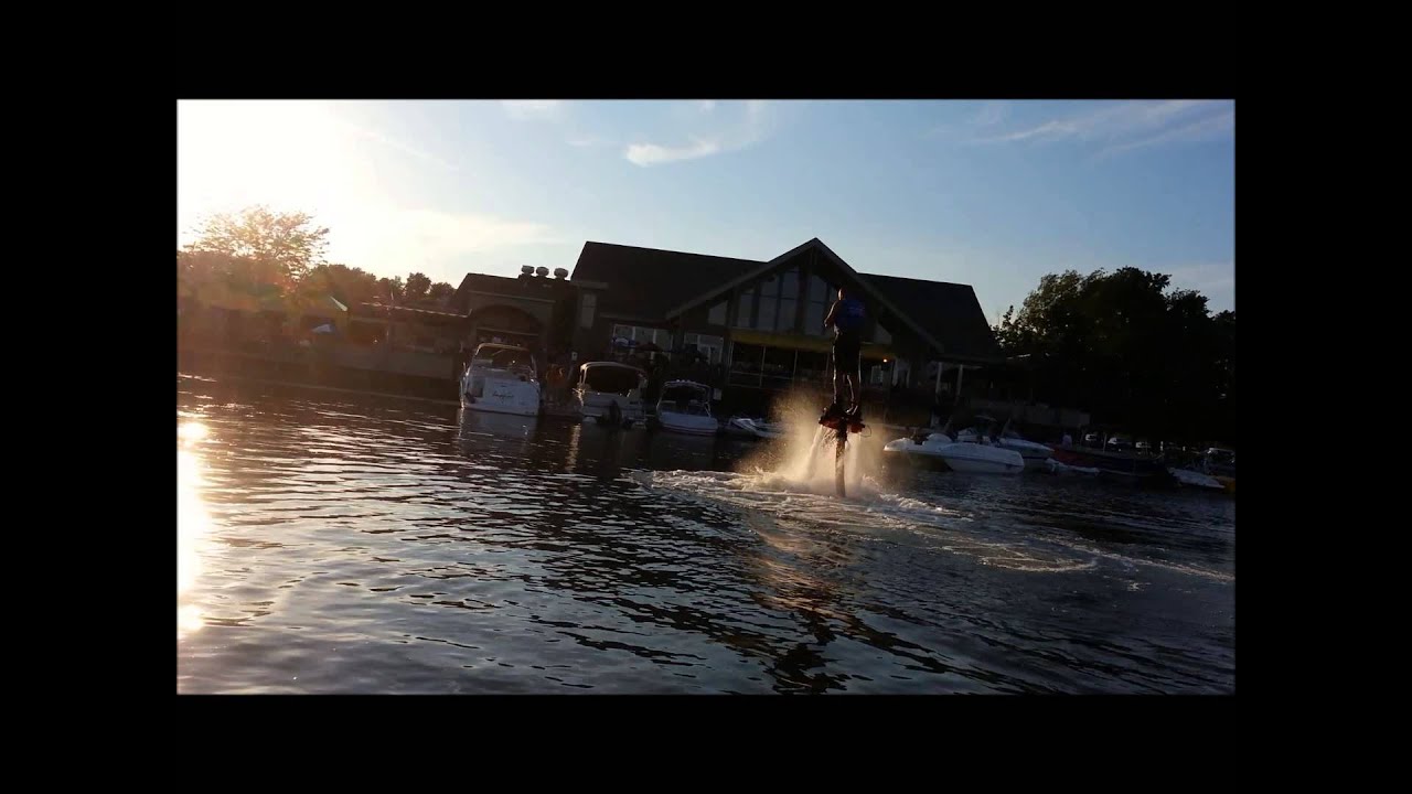 Mike Popovic Learns to FlyBoard with Indy FlyBoard - YouTube