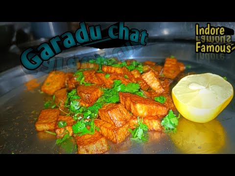 Indore Famous Garadu Chat recipe | #recipe #garaduchat | Bhinu & Nishu ...