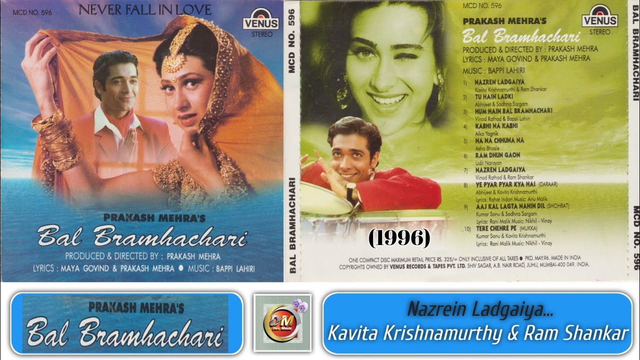Nazrein Ladgaiya | Bal Bramhachari (1996) | Kavita Krishnamurthy & Ram ...