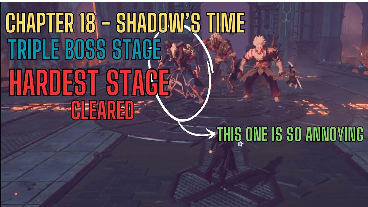 Chapter 18 - Shadows Time "the HARDEST stage" | No light weapons used | Solo Leveling Arise ...