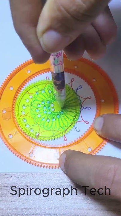 Spirograph Design Set | Do you like it? #spirograph #spirographshr #art ...