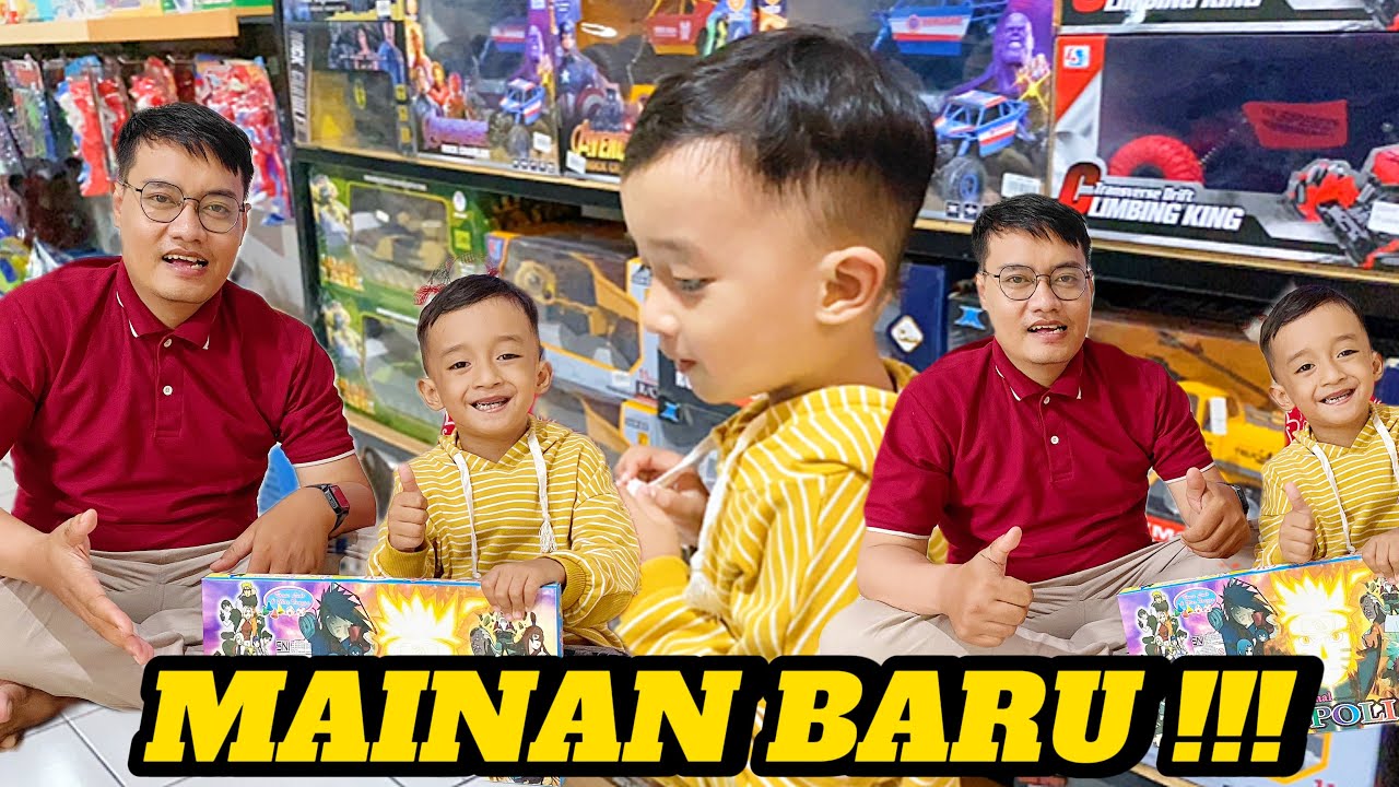 BELANJA MAINAN SAMA PAPA - YouTube