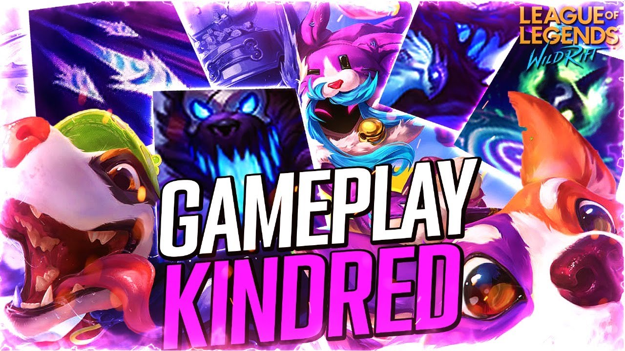 KINDRED GAMEPLAY - TESTEI KINDRED O NOVO CHAMPION E TA MUITOO FORTEE ...