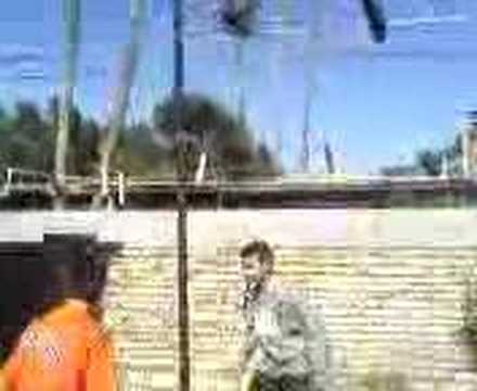 Tetherball accident - YouTube