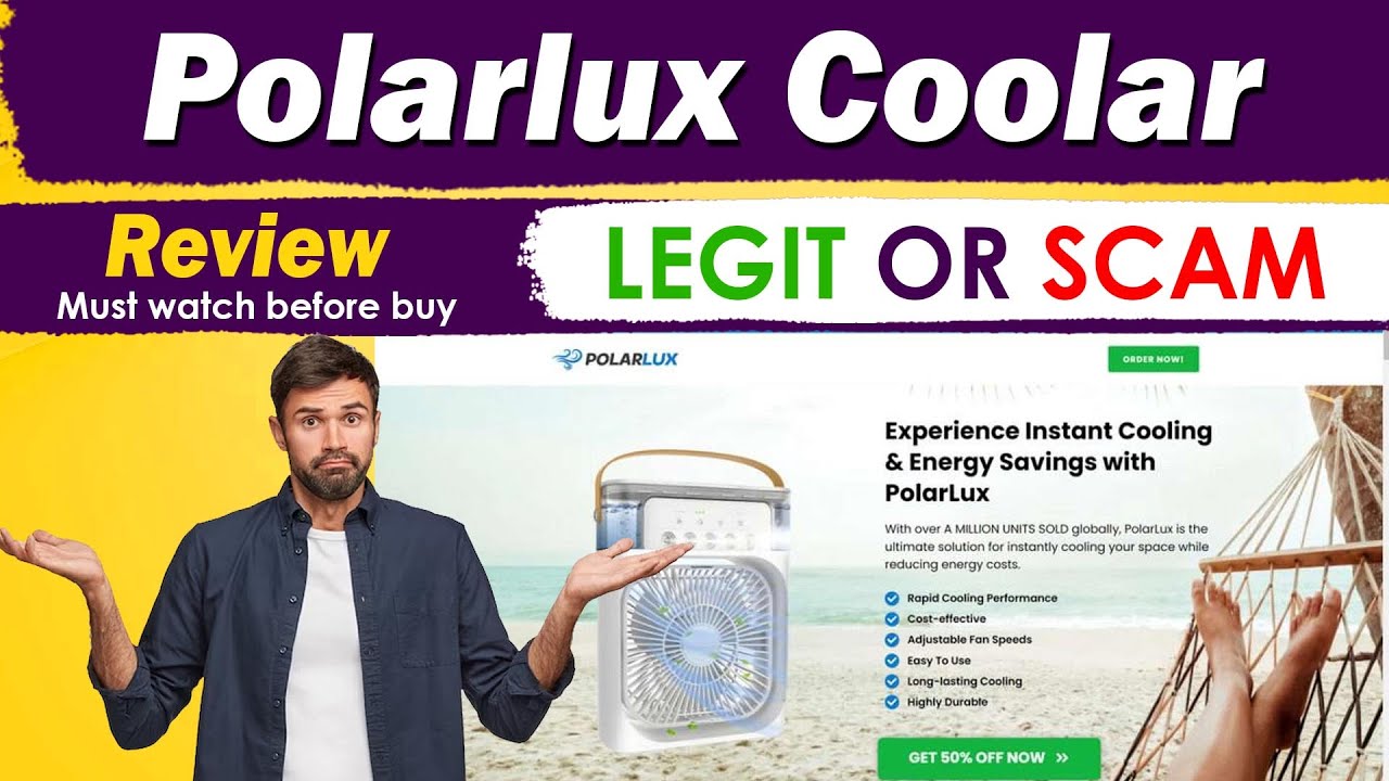 Polarlux Review | polarlux cooler legit or scam Watch now [ polar lux ...