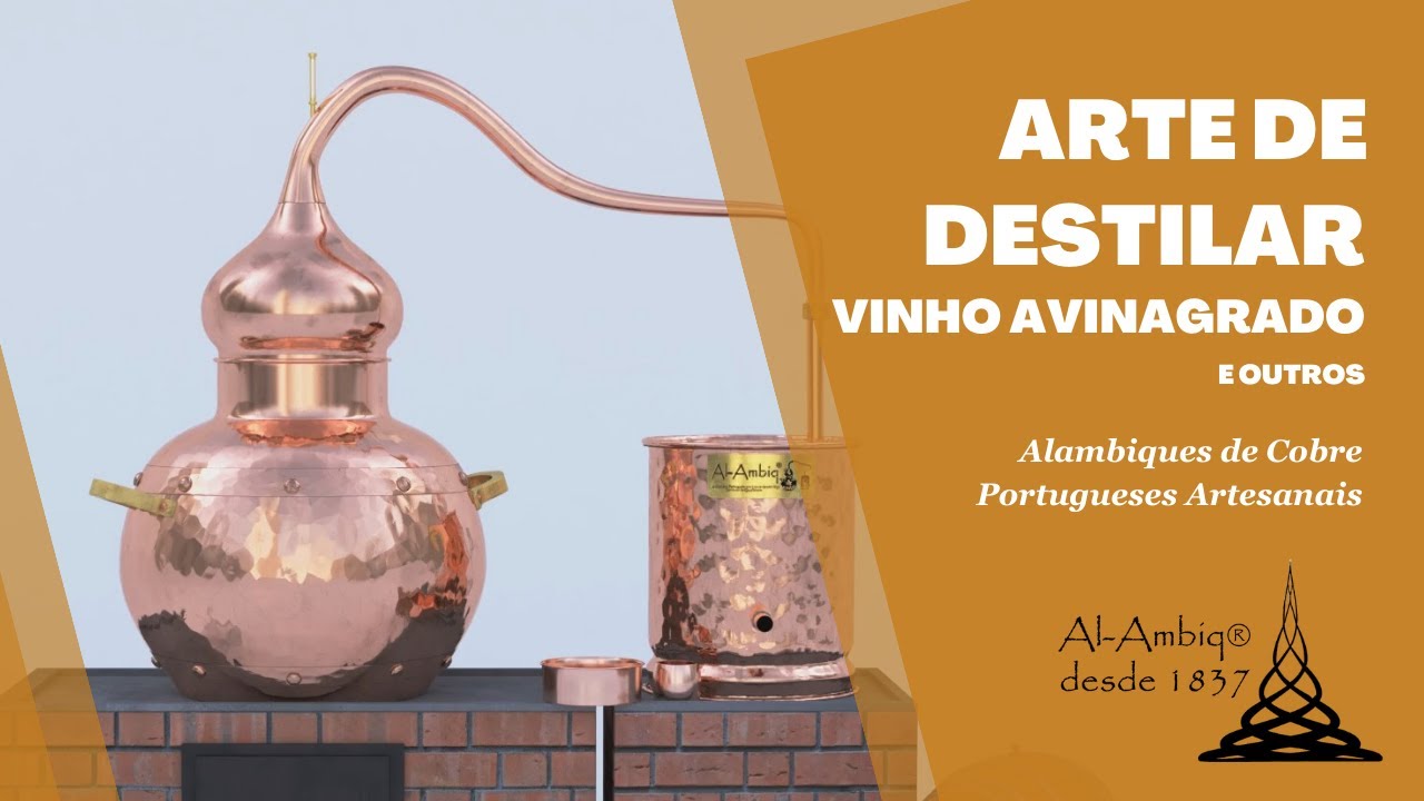 Arte de Destilar Vinho Avinagrado - Al-Ambiq® - YouTube