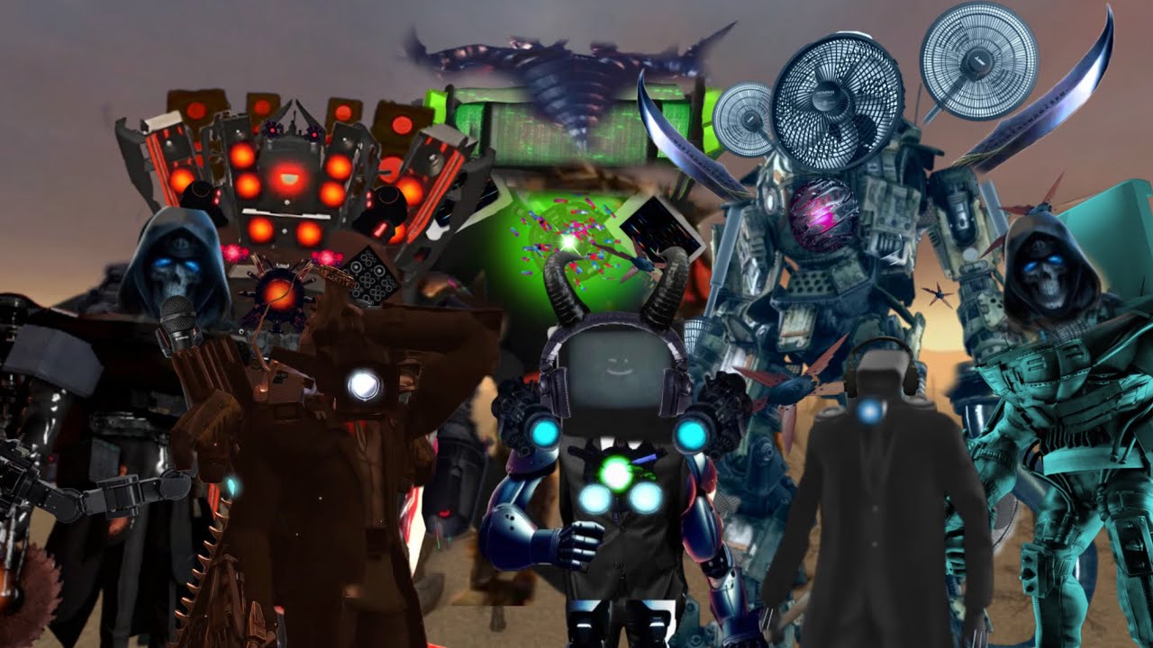 Skibidi Invasion 38 (Full Episode) [Skull Toilets Invasion] - YouTube