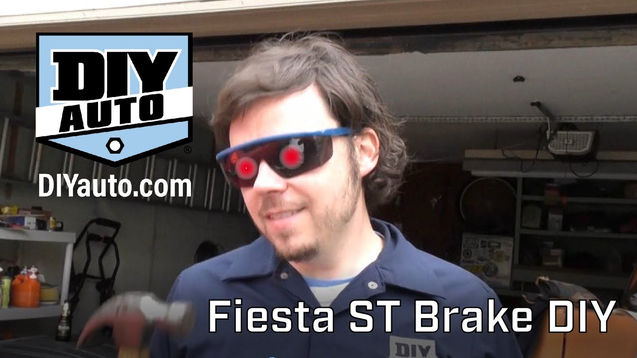 Ford Fiesta ST Rear Brake DIY!! - YouTube