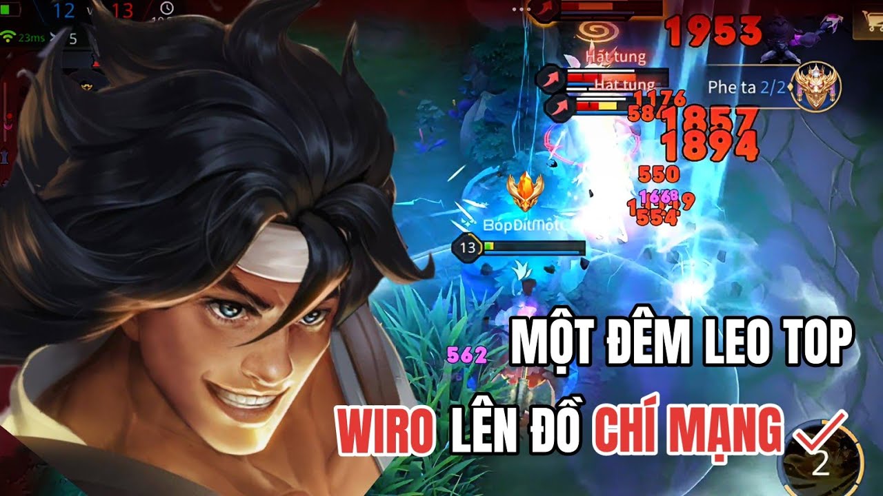 TOP NGỘ KHÔNG BỊ TRANH TƯỚNG CẦM WIRO LÊN BUILD ĐỒ CHÍ MẠNG KHIẾN TEM ...