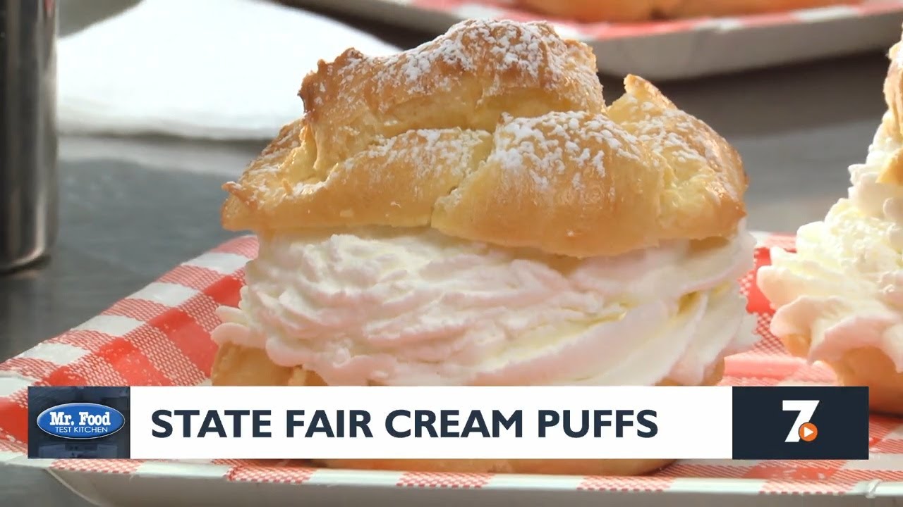 Mr. Food: State Fair Cream Puffs (7-23-2024) - YouTube