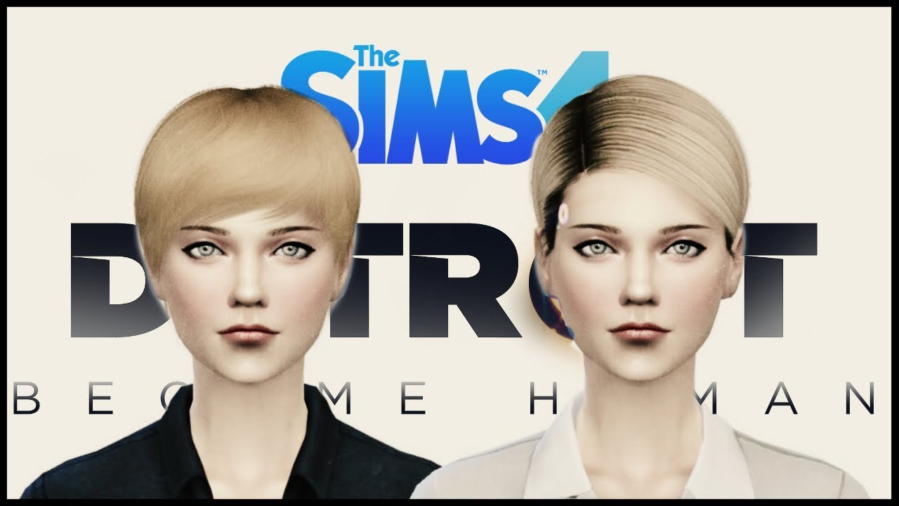 Детройт: Стать человеком Кэра AX400 [Sims 4] / Detroit: Become Human ...