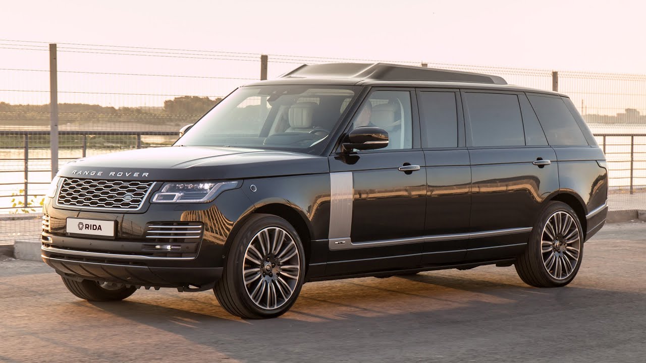 Stretched vehicle RIDA based on Range Rover +600 mm - YouTube
