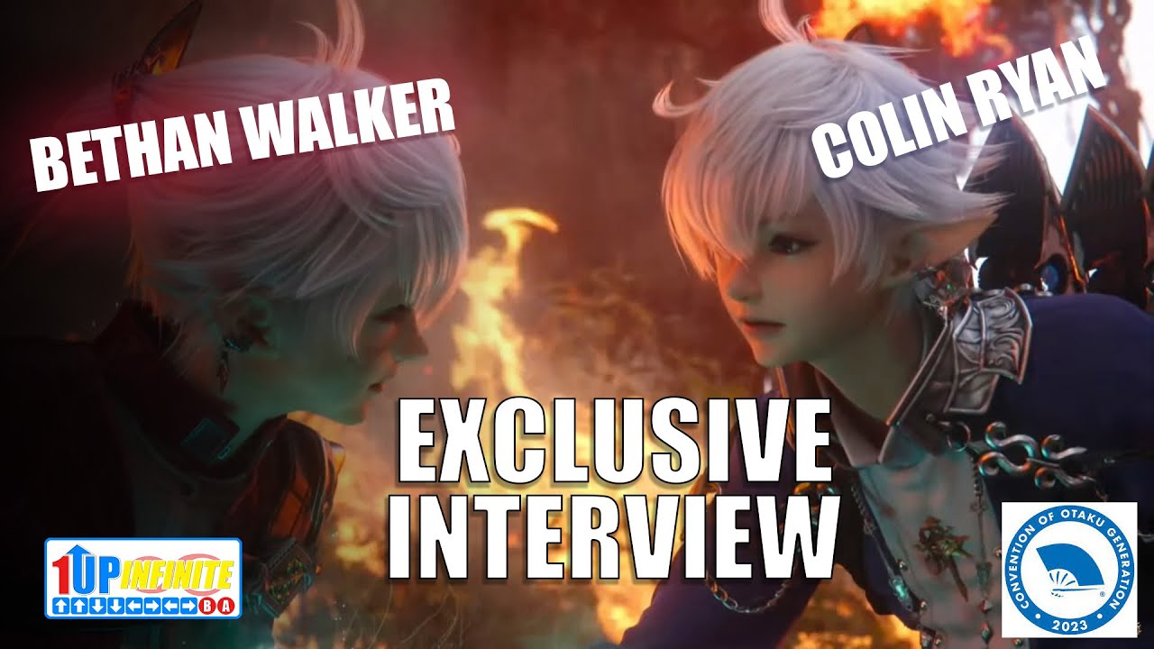 Bethan Walker & Colin Ryan Otakon 2023 Exclusive Interview! - YouTube