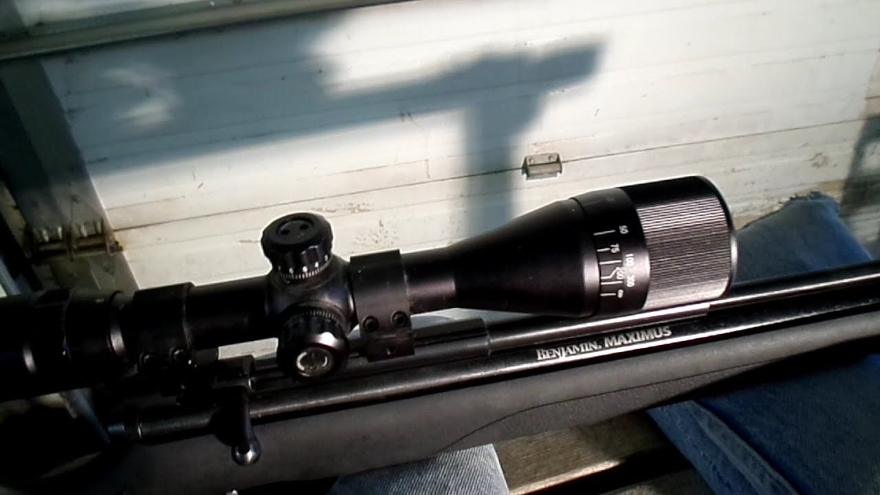 Benjamin Maximus PCP Air Rifle review & Accuracy - YouTube