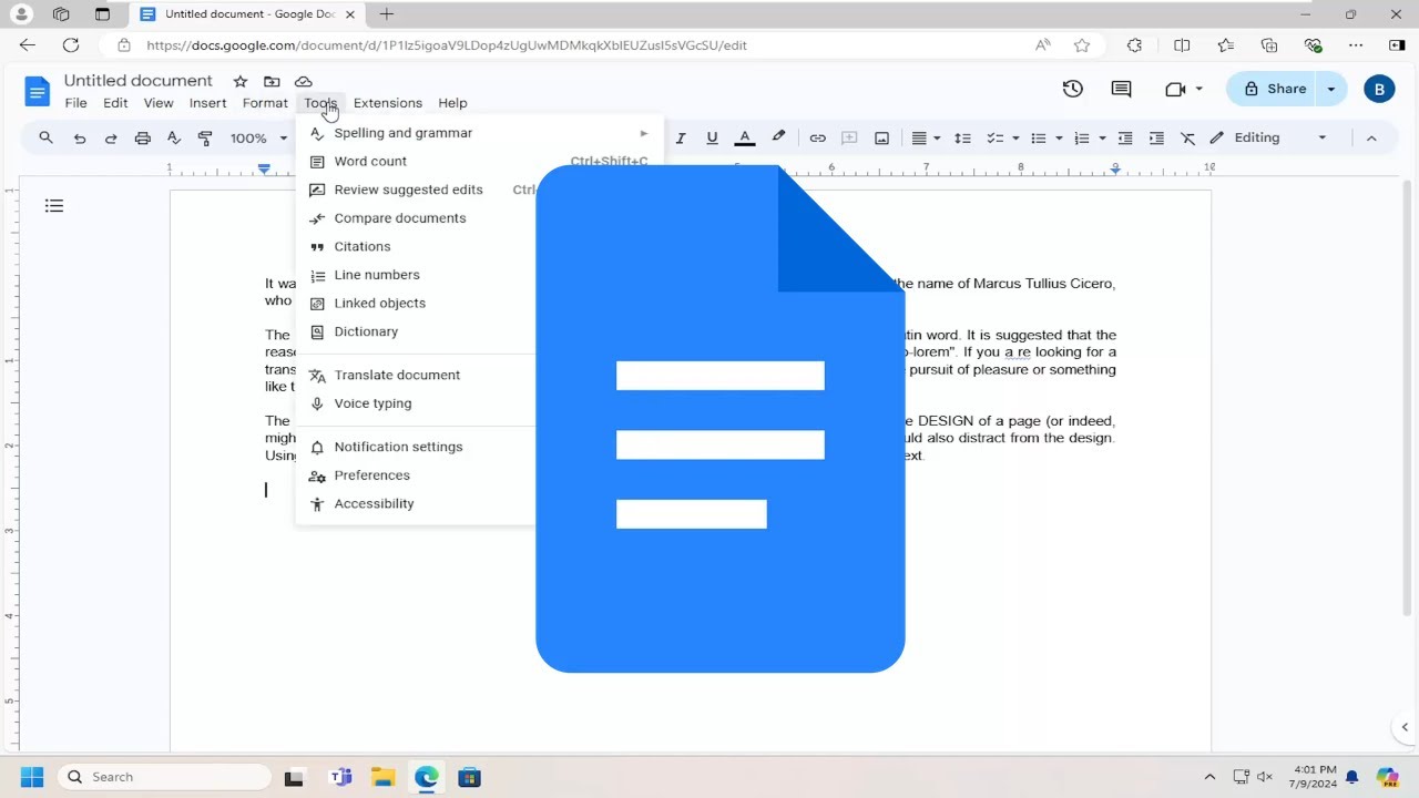 How to Turn On or Off Automatic Hyperlinks in Google Doc [Guide] - YouTube
