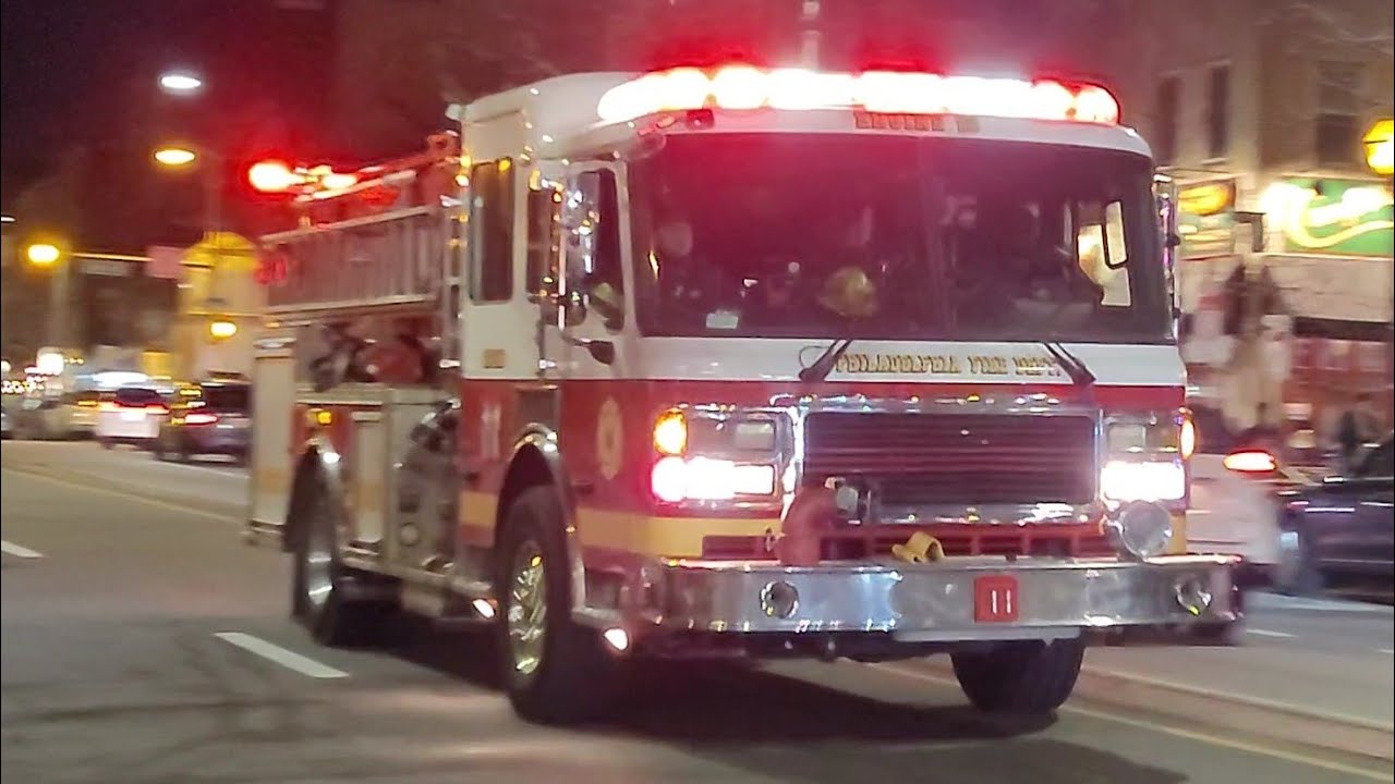 PFD Engine 11 Responding *SPARE, HORN** - YouTube