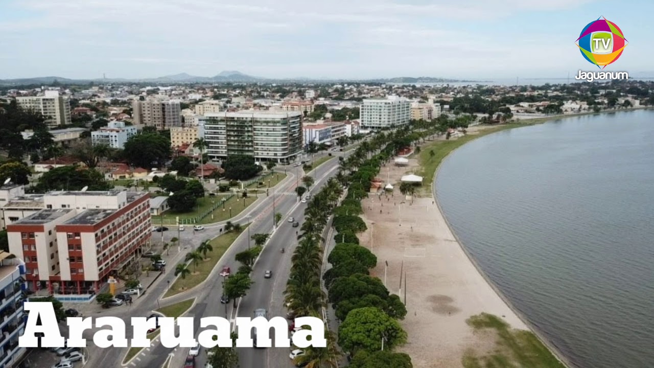 Araruama - Um pouco da sua beleza vista de cima - YouTube