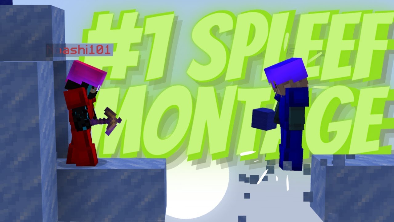 The ONLY bedwars ICE spleefing montage EVER! 🧊 - YouTube