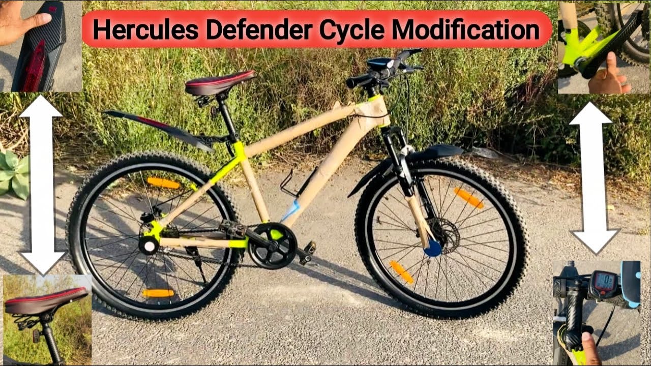 Hercules Defender Basic Modification & Accessories - YouTube