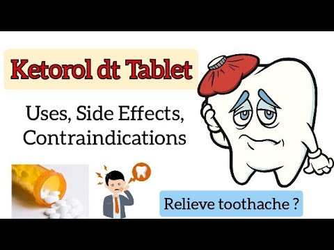 How to manage severe toothache at midnight / ketorol dt Tablet / Uses ...