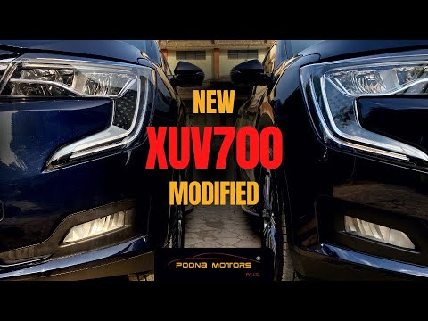 NEW XUV700 MODIFIED🔺XUV700 FULL MODIFICATIONS🔺XUV700 ACCESSORIES ...