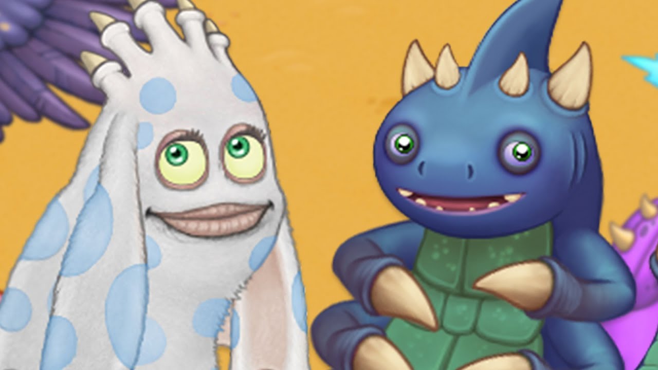 Rare Repatillo & Whaddle - Amber Island (My Singing Monsters) - YouTube