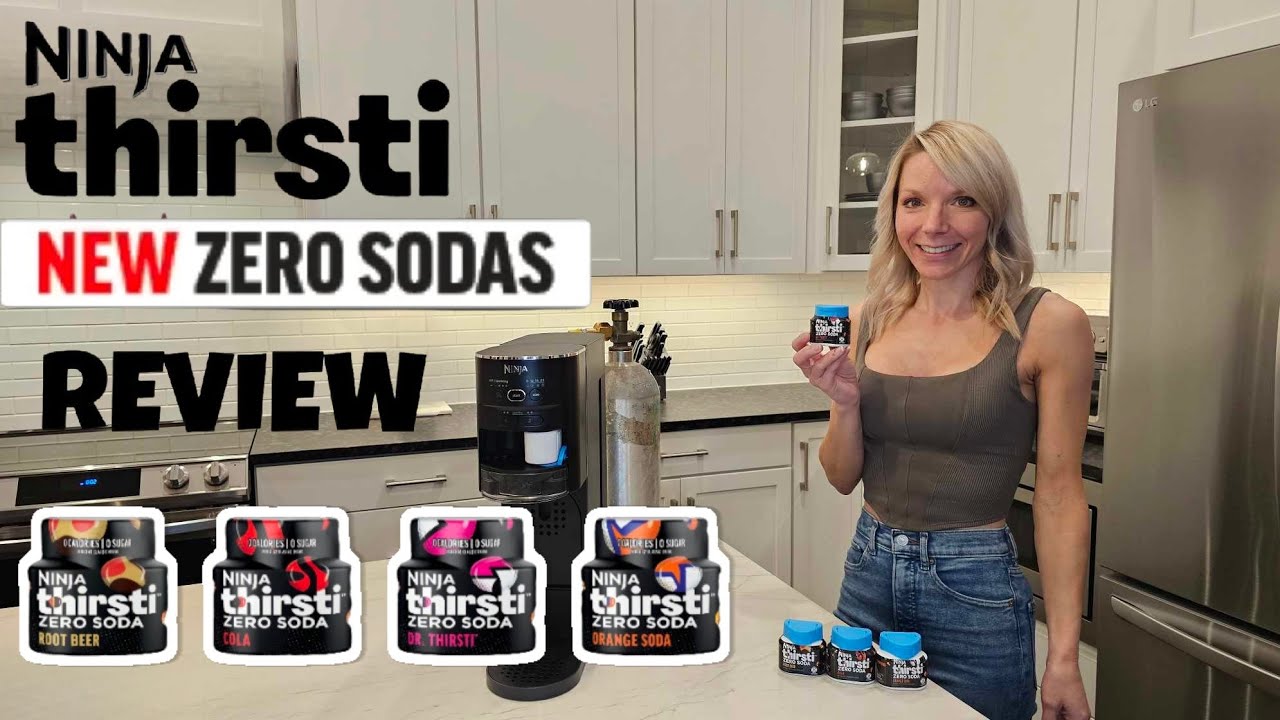 Ninja Thirsti NEW ZERO SODA FLAVORS VS Sodastream REVIEW - YouTube